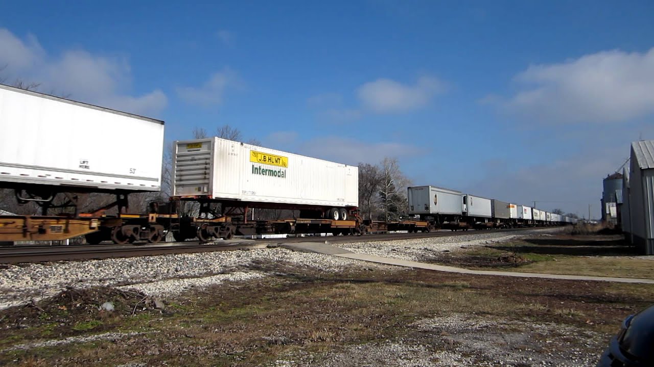 BNSF 7889 West Mazon, IL 2/5/12 - YouTube