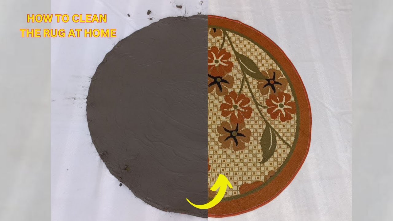 rug scraping compilation || how to clean rugs at home || carpet ...