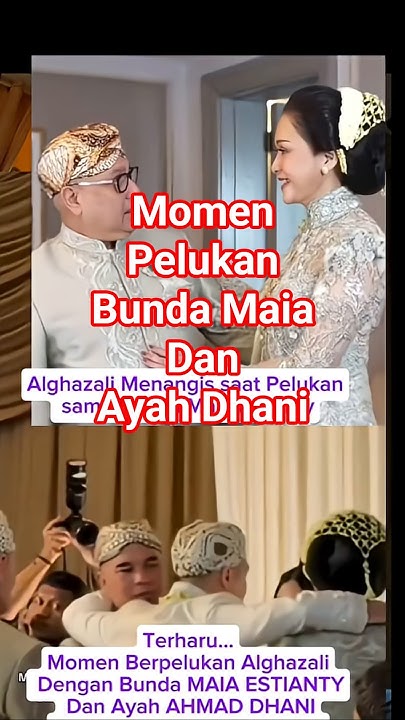 Momen Alghazali pelukan sama Bunda Maia dan Ayah Dhani #artist #maiaestianty - YouTube