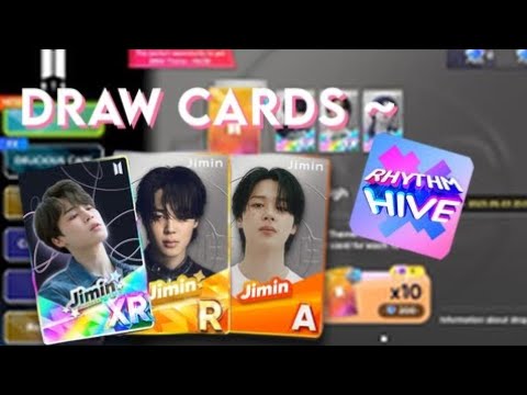 [ Rhythm Hive ] Draw Cards with me - YouTube