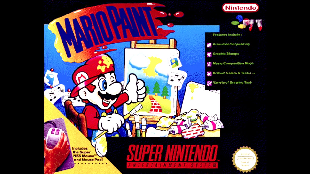 Mario Paint: Creative Exercise (2020 Remaster) - Mario Paint Composer ...