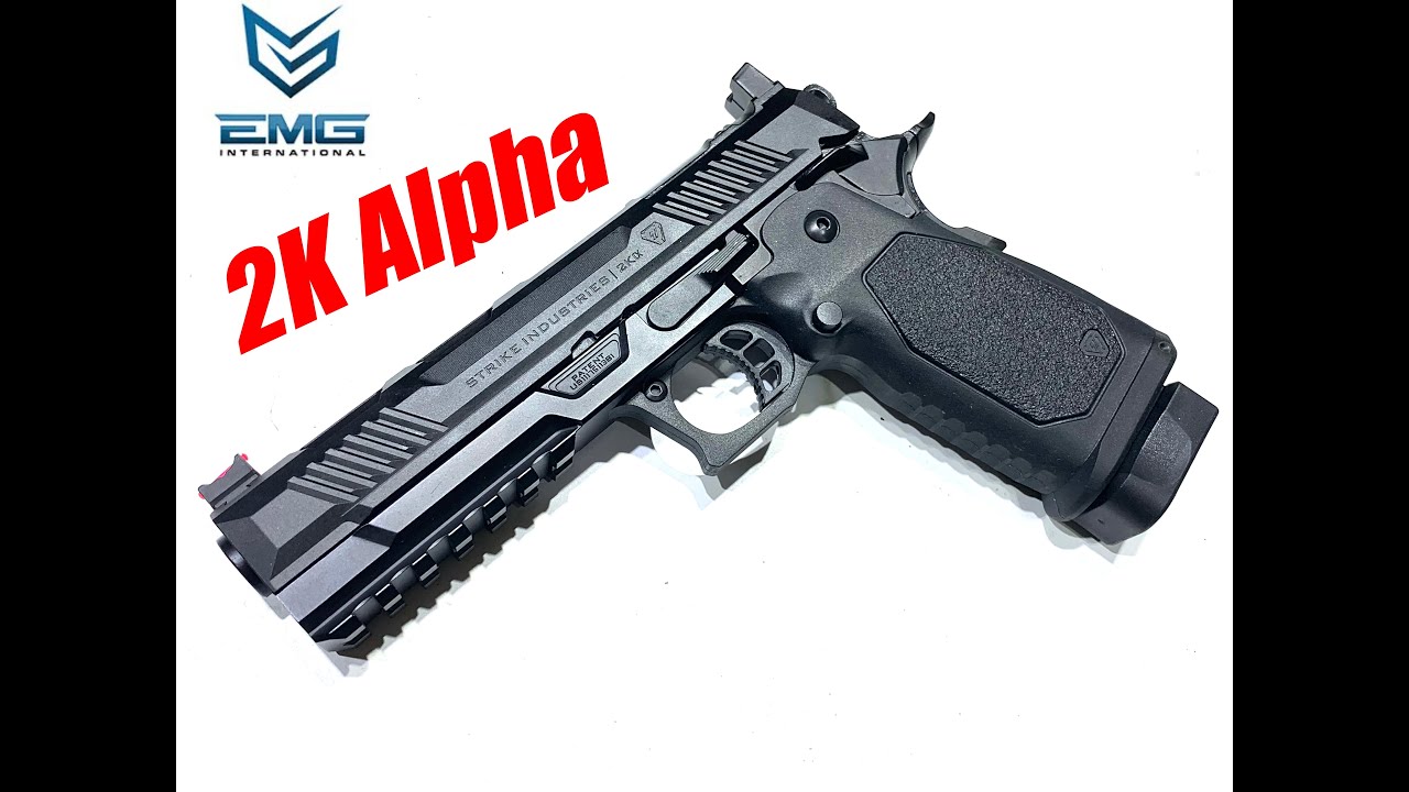 EMG SI 2K Alpha GBB 原廠開箱測試 - YouTube