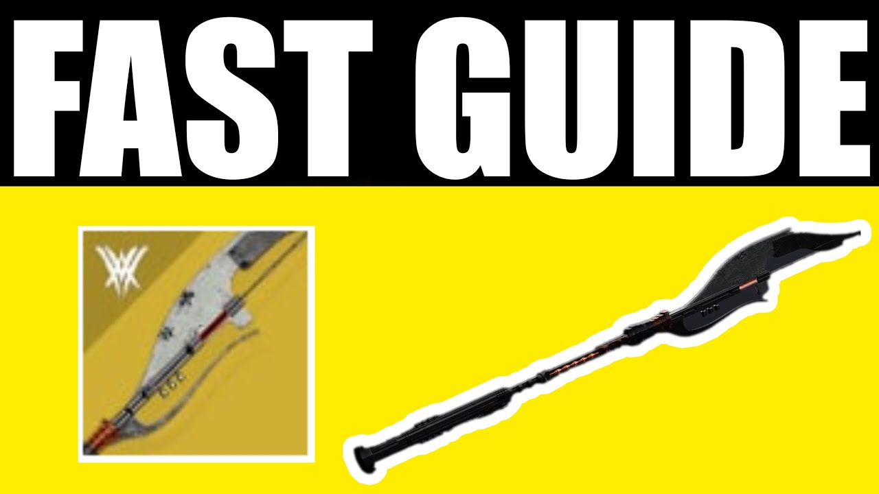HOW TO GET THE EDGE OF INTENT EXOTIC SWORD DESTINY 2 WITCH QUEEN - YouTube