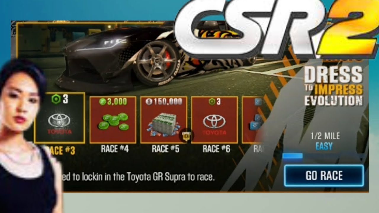 CSR 2: COMPLETING THE TUNERS DRESS TU IMPRESS EVOLUTION EVENT - YouTube