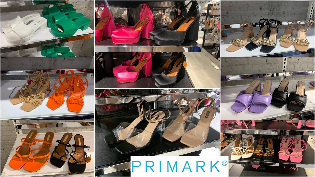 Primark women’s shoes new collection- July 2022 - YouTube
