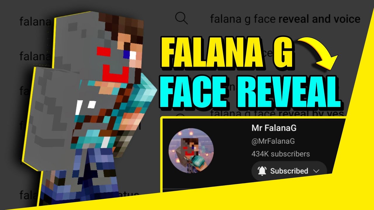 @MrFalanaG Face Reveal | 100% Real | - YouTube