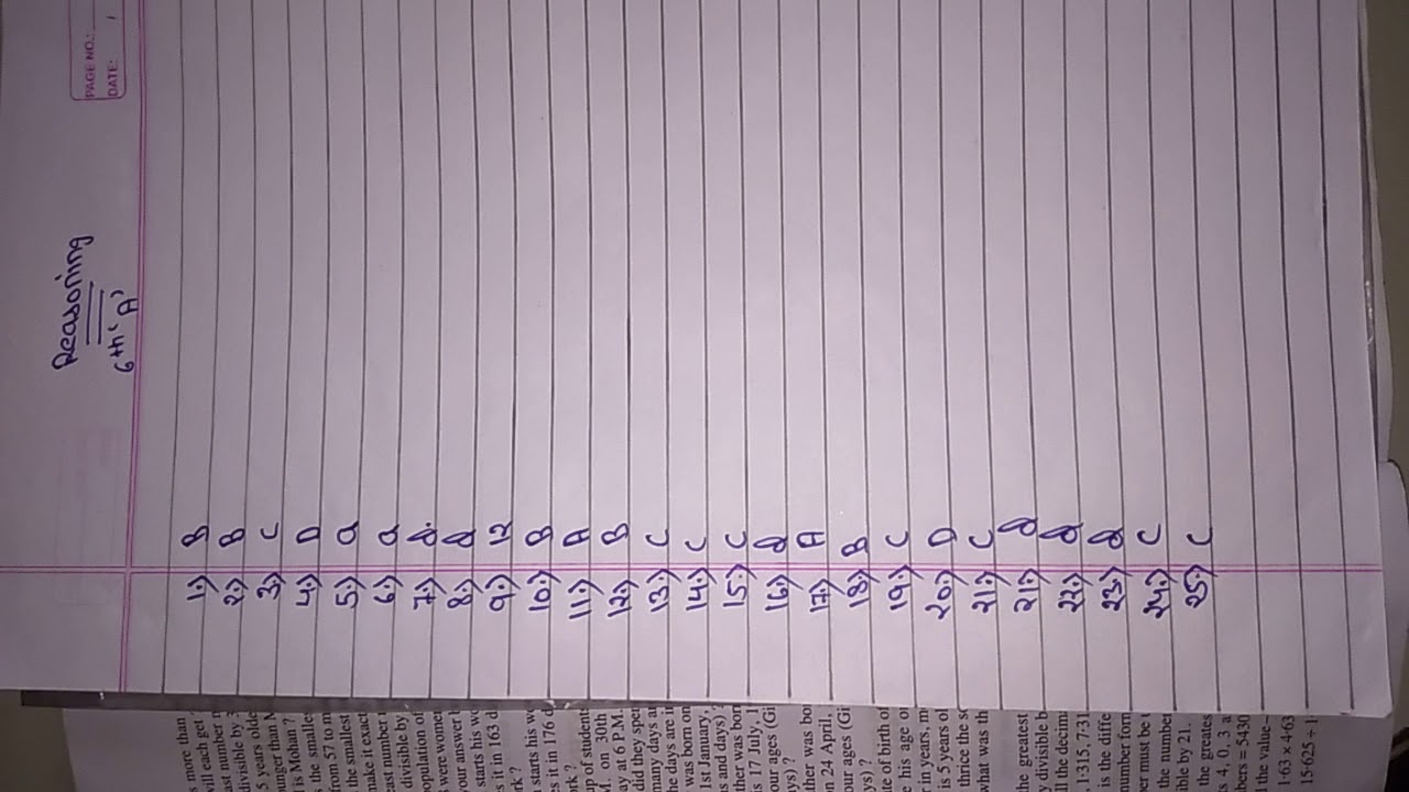 Solution.( Top 25 questions.Answer key) - YouTube