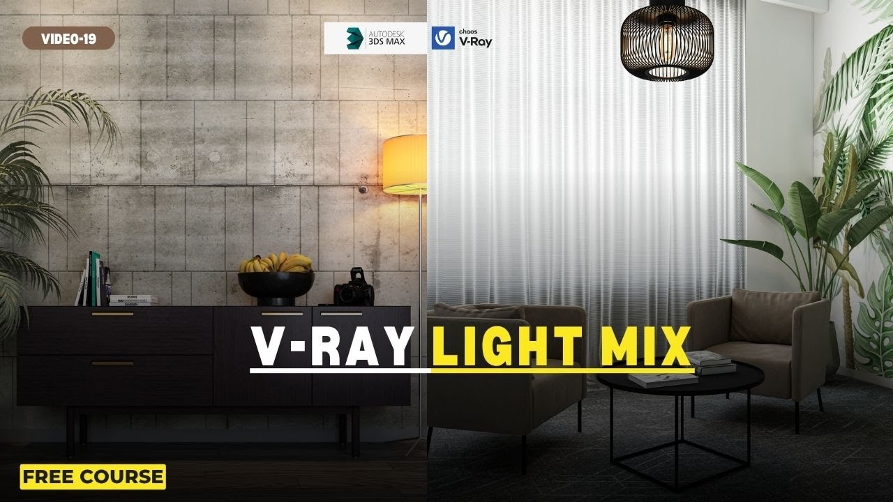 Video 19: V-ray Light Mix - YouTube