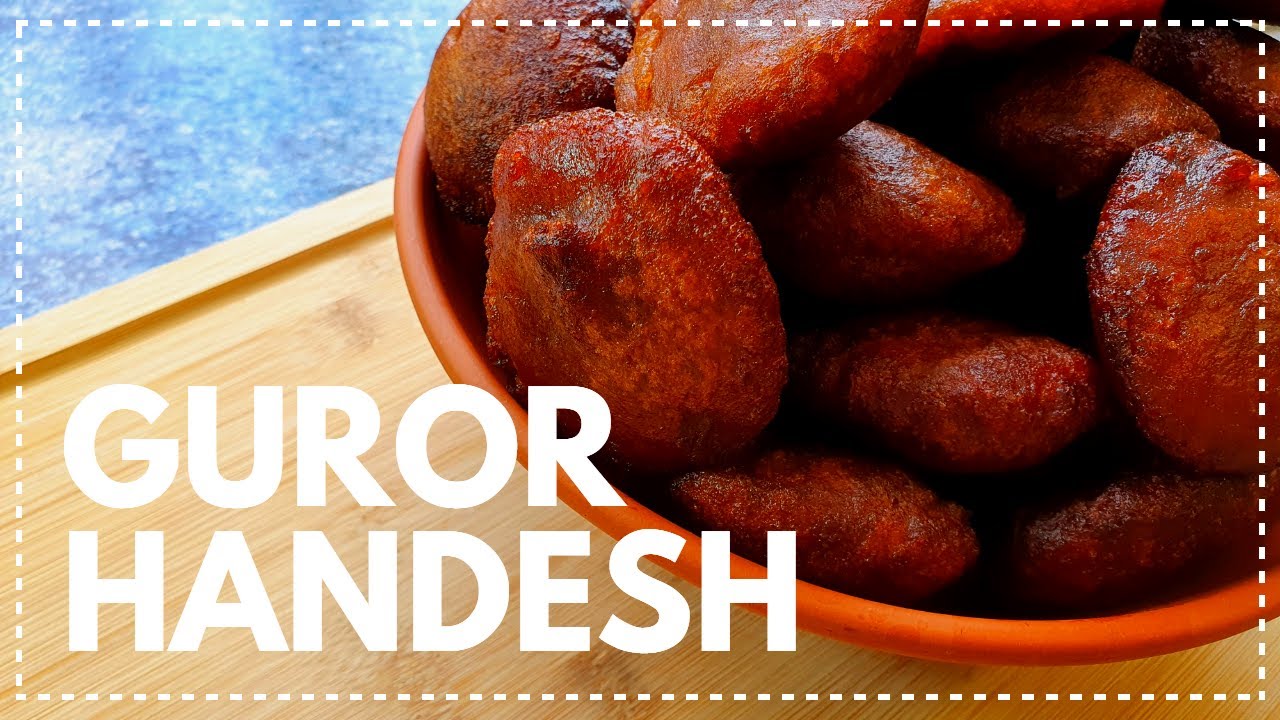 Delicious Date Sponge Molasses Cake | Guror Handesh | Malpua - YouTube