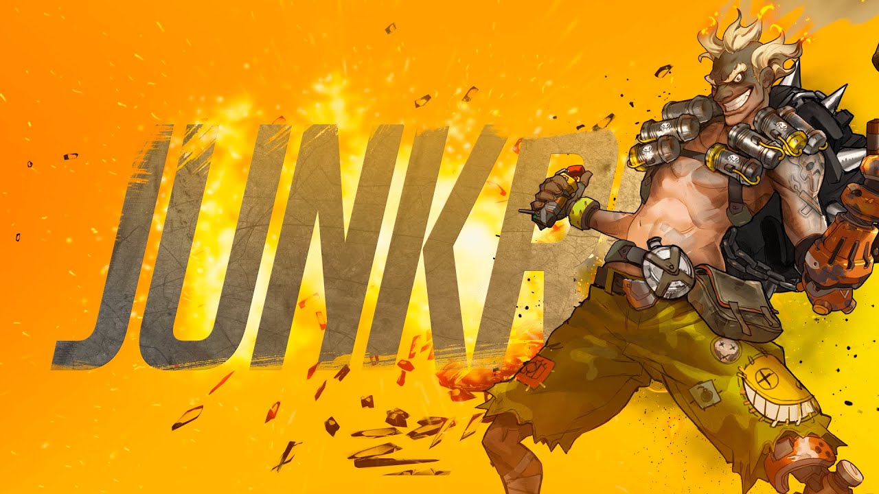 Overwatch - Reaper + Junkrat - DPS Competitive gameplay - YouTube