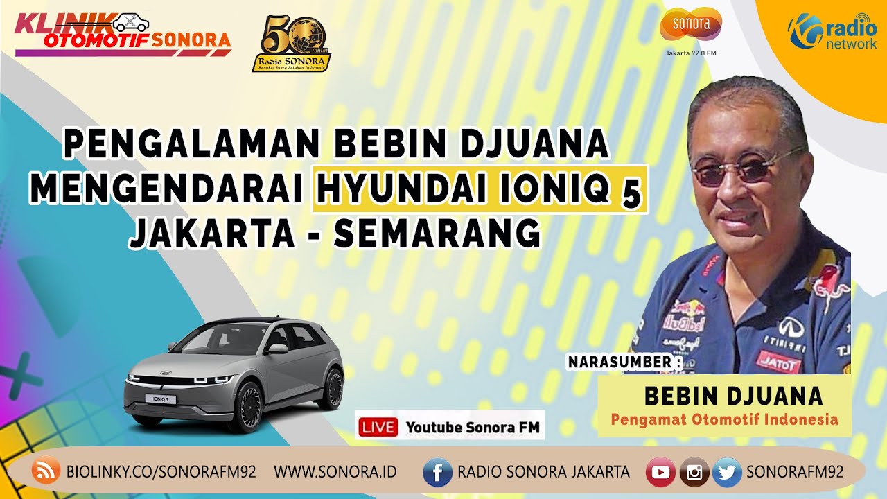 Pengalaman Bebin Djuana Mengendarai Hyundai IONIQ 5 Jakarta - Semarang ...