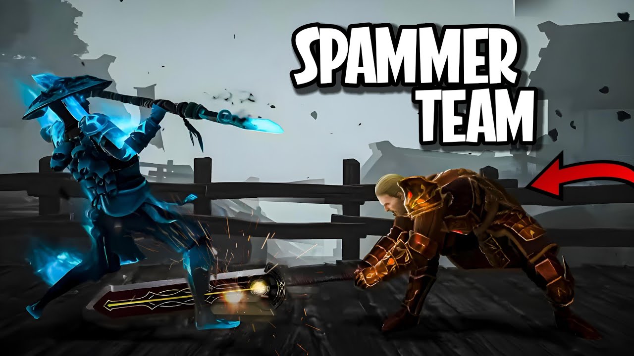 Trying NOT To SPAM With The BEST SPAMMER Team! | Shadow Fight 4 Arena ...