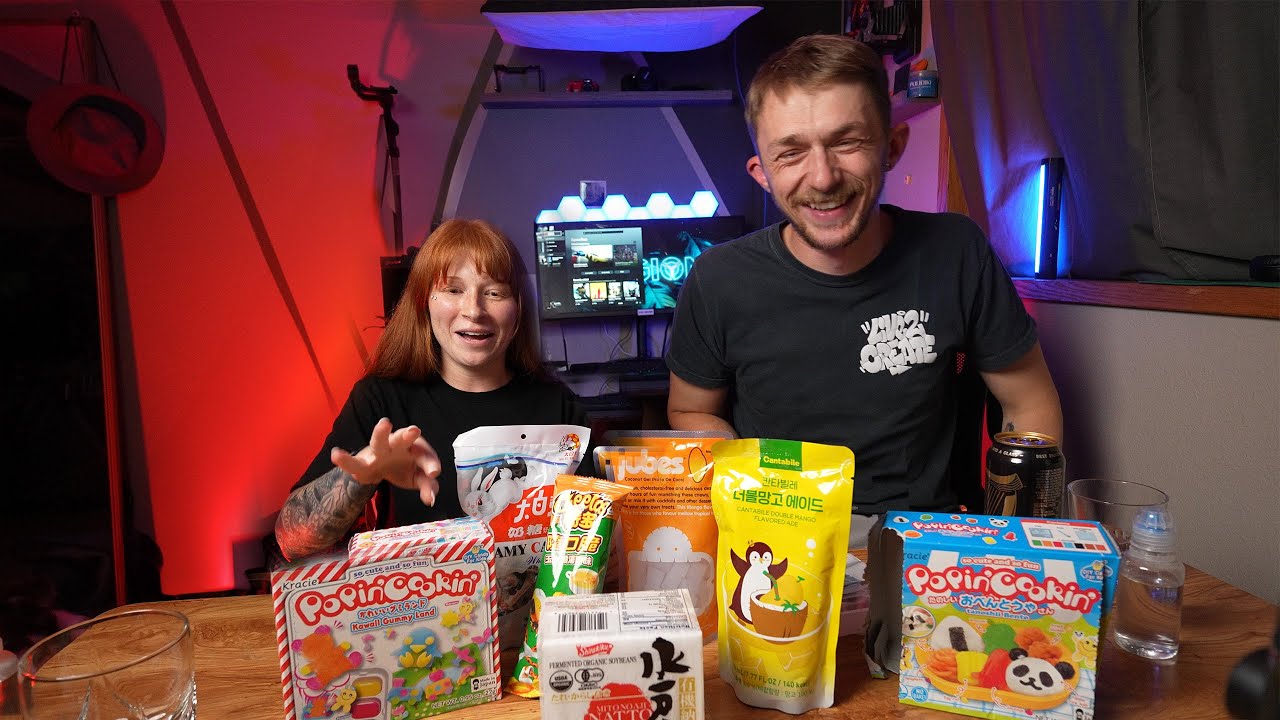 Trying Random Hmart Snacks - YouTube