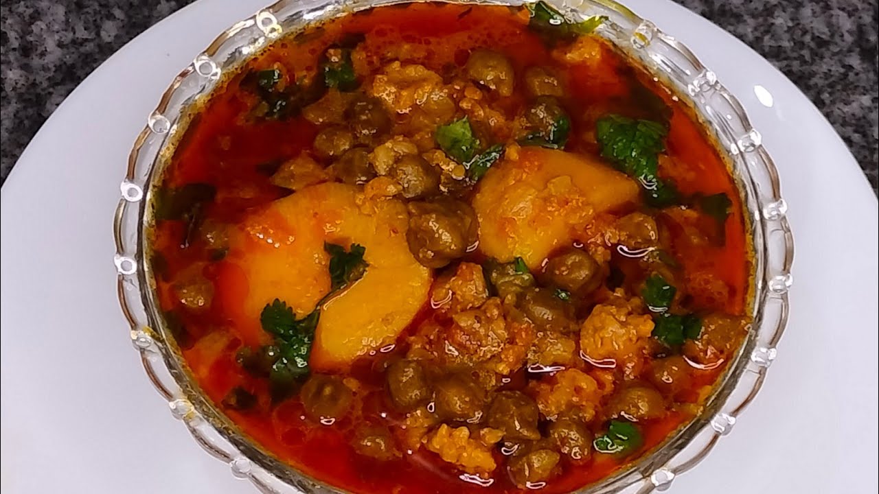 Hare chane ki sabji // choliya recipe - YouTube