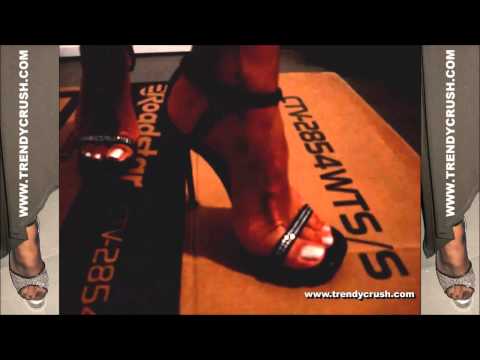 High Heels Crush cigarette Sandals 006v T12 Enamel Silver (1)