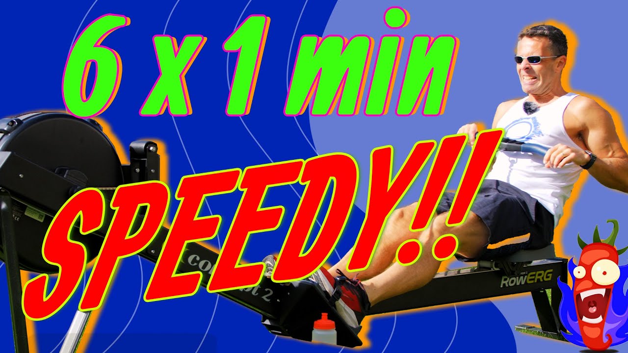 Row Fast. Really Fast. 6 times. This will help make you faster ...