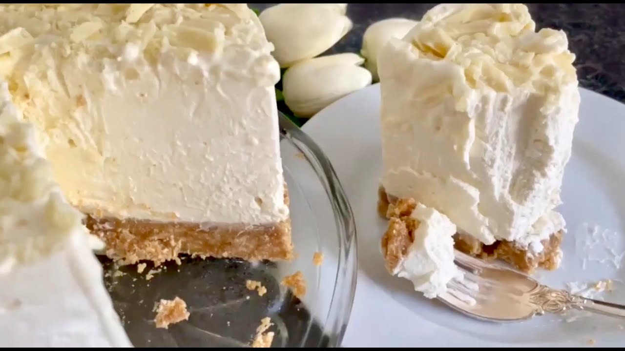 Как да си направим чийзкейк с бял шоколад без печене 🍰 Лесна рецепта