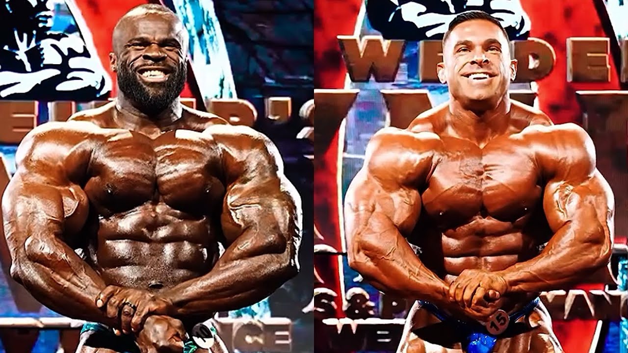 SAMSON DAUDA VS DEREK LUNSFORD MR OLYMPIA 2024 - YouTube