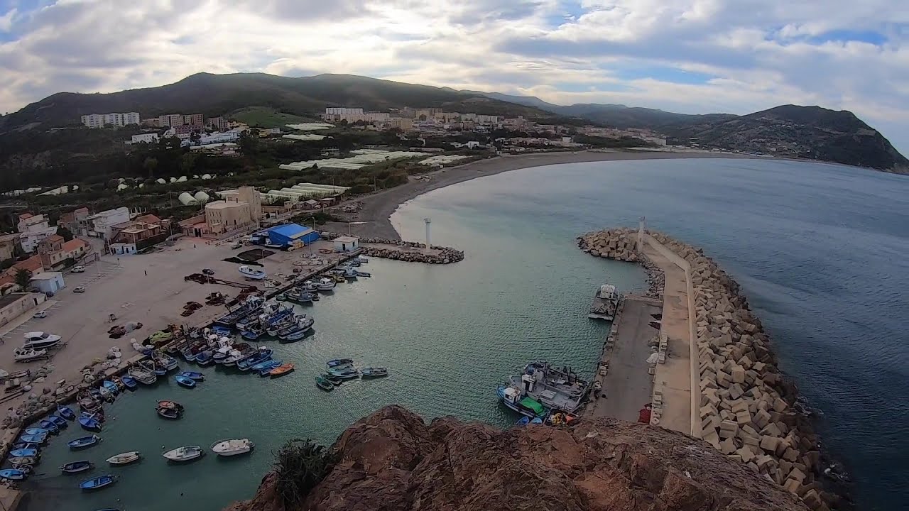 شاطئ بني حواء الشلف Plage de Beni Haoua - YouTube