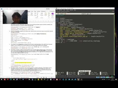 6.2.7 Lab - Build a Sample Web App in a Docker Container - Part 5 - YouTube