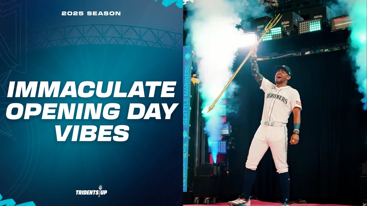 A Magical Opening Day in Seattle: Mariners Open 2025 with a Win - YouTube