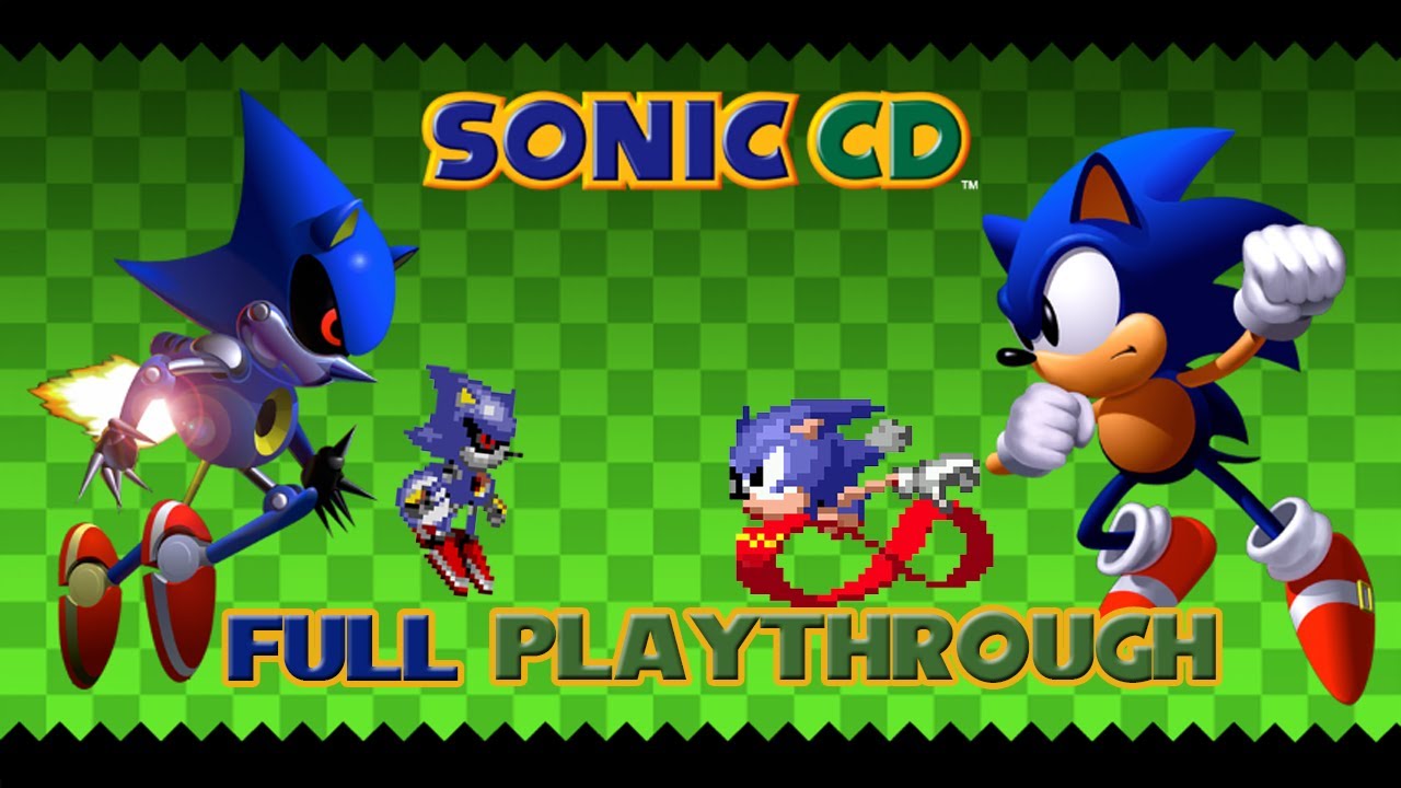 Sonic CD Full Playthrough (Sega CD) - YouTube