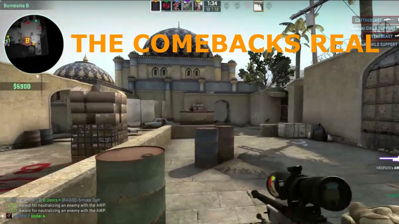 CS:GO - THE COMEBACK IS REAL - YouTube