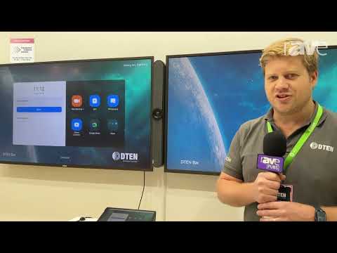 ISE 2024: DTEN Shows DTEN Bar, Small Meeting Room Solution With ...