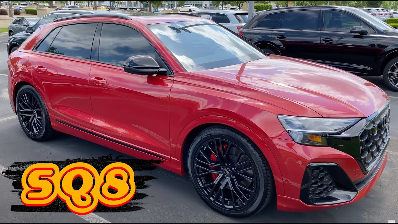 2024 Chili Red Audi SQ8 - YouTube