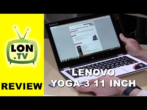 Lenovo Yoga 3 11 inch review - Word, web, video, and minecraft