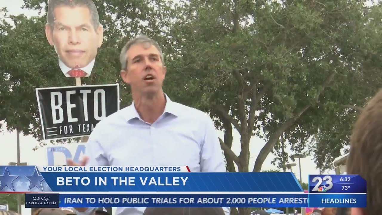 Beto O'Rourke speaks in McAllen: Lark Community Center - YouTube