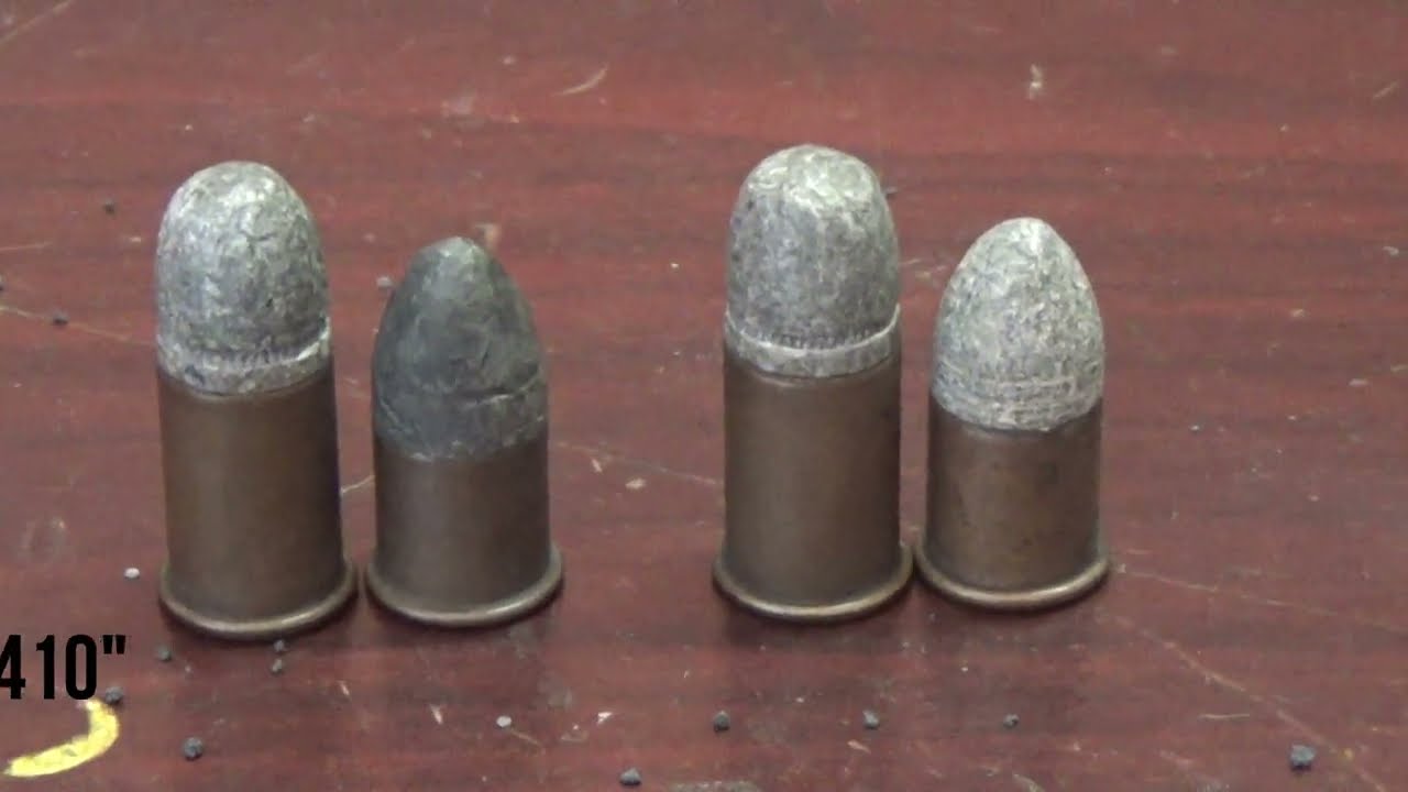 ,38 short colt ball loading - YouTube