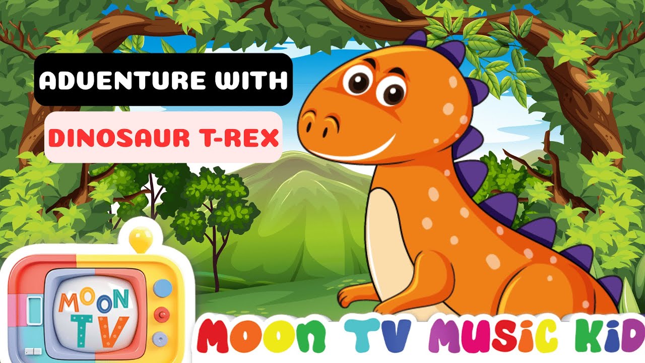 ADVENTURE WITH DINOSAUR T-REX l AN EXCITING JOURNEY WITH DINOSAURS! l ...
