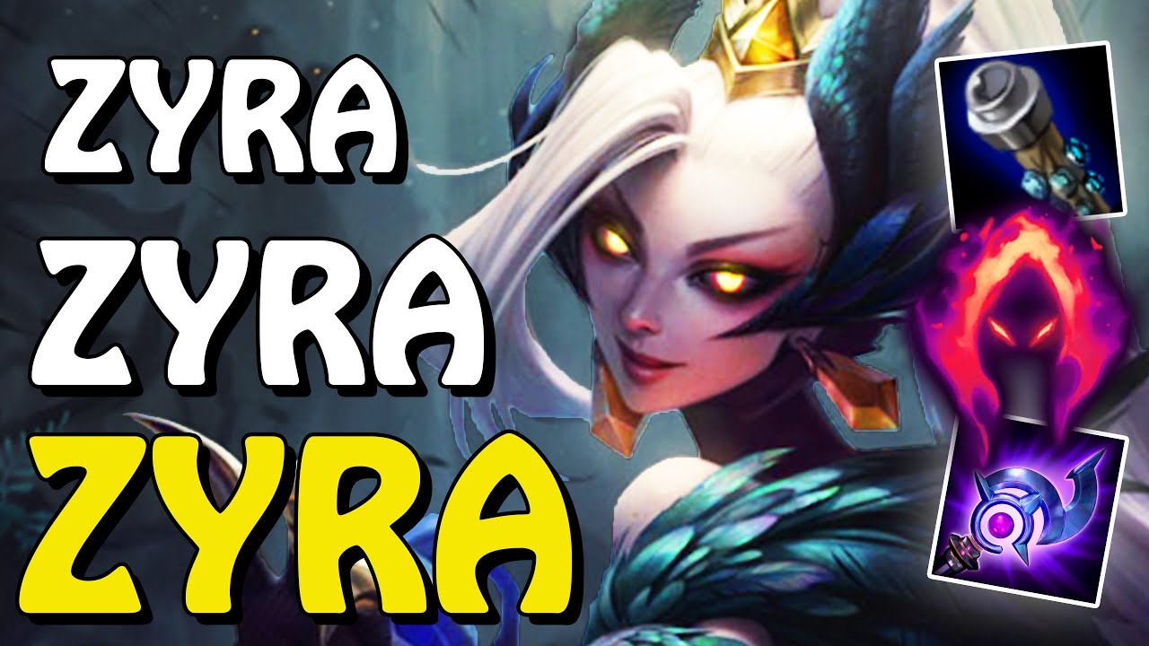 ZYRA ZYRA ZYRA! - Road to Million Mastery Points - Zyra Montage / Zyra ...