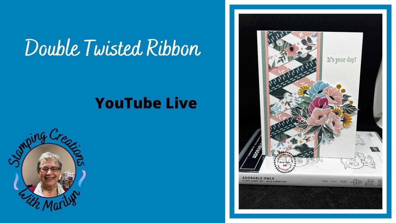 Let's make a Double Twisted Ribbon Card! - YouTube