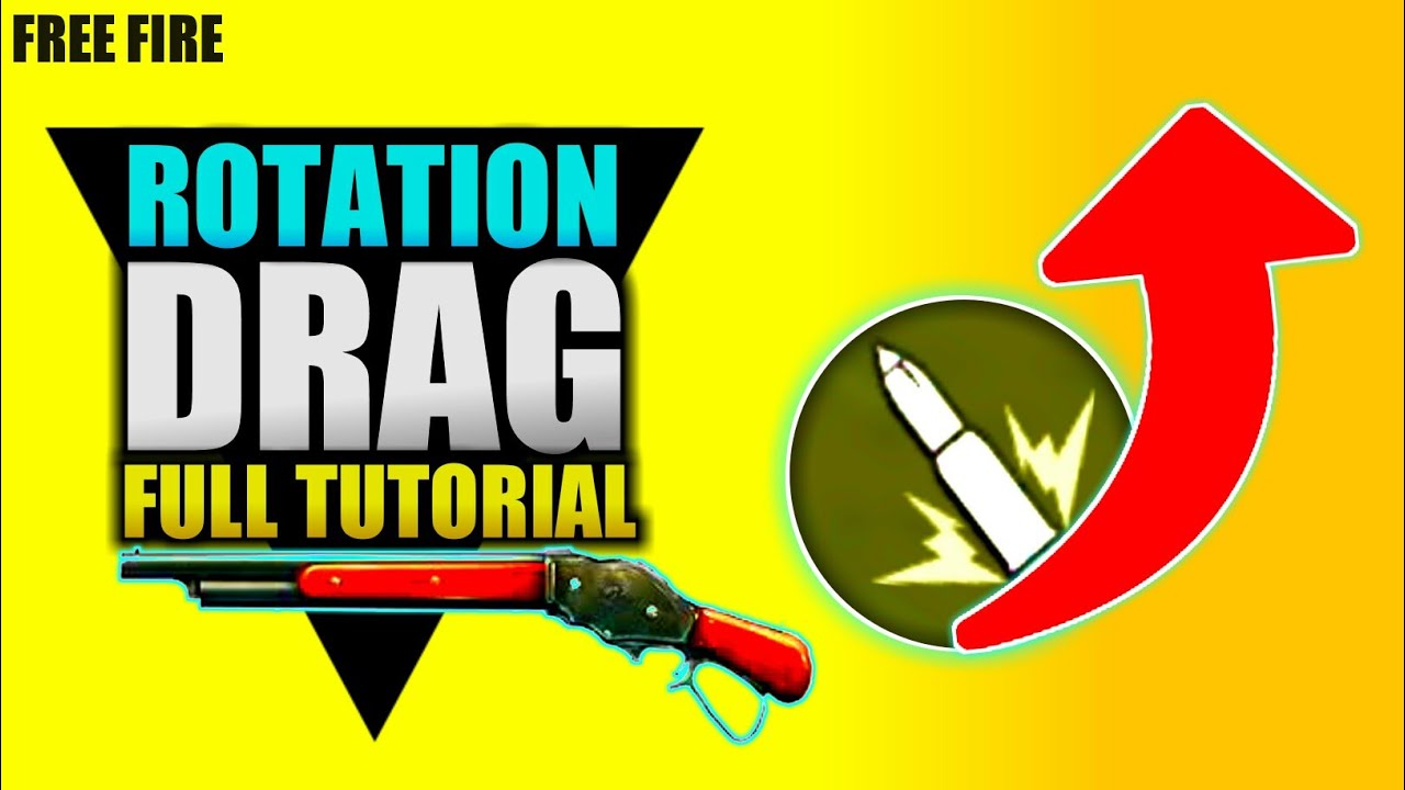 rotation drag trick full tutorial || one tap rotation drag free fire ...