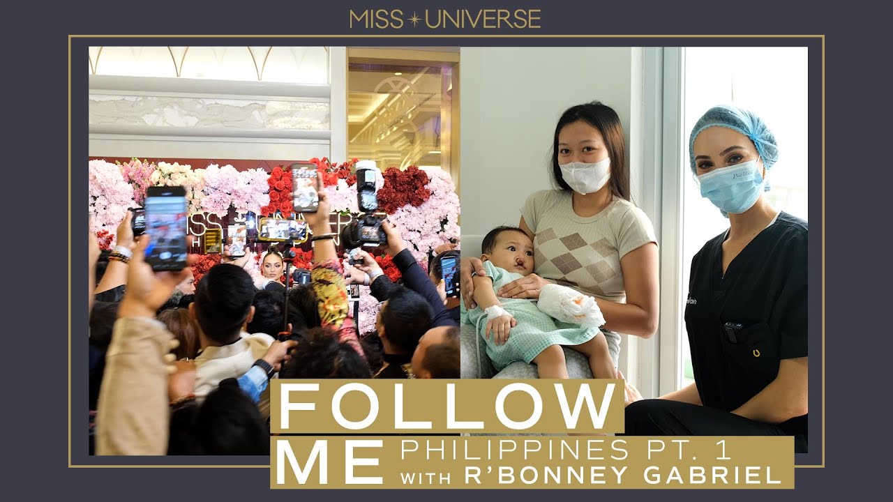 R'Bonney Gabriel Arrives in the Philippines PART 1 | Follow Me | Miss ...