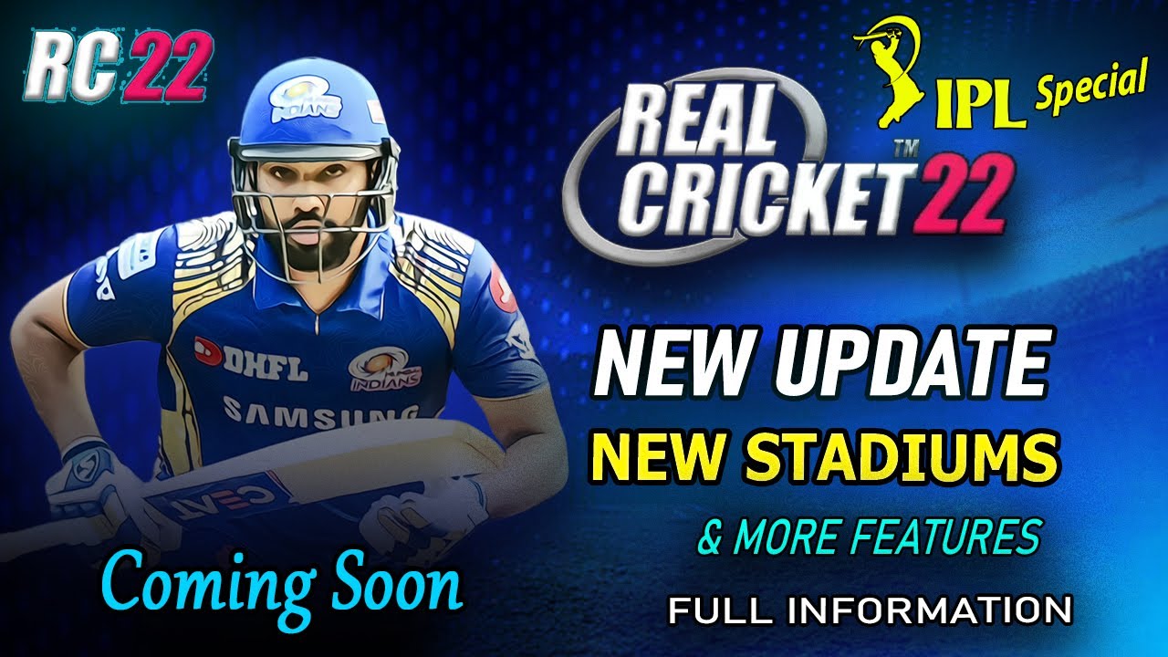 Real Cricket™ 22 New IPL Special Update Coming Soon With New Stadiums ...