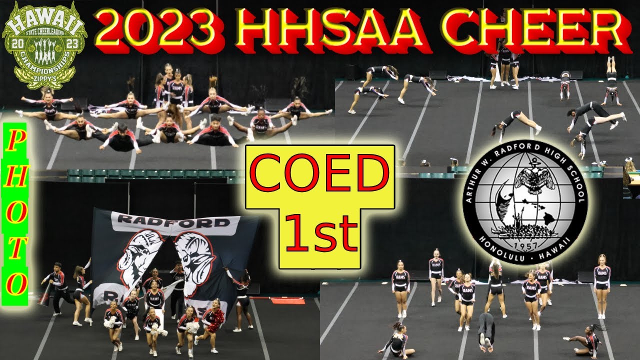 2023 HHSAA Cheer Comp - COED Division 1st - Radford High School - Photo ...