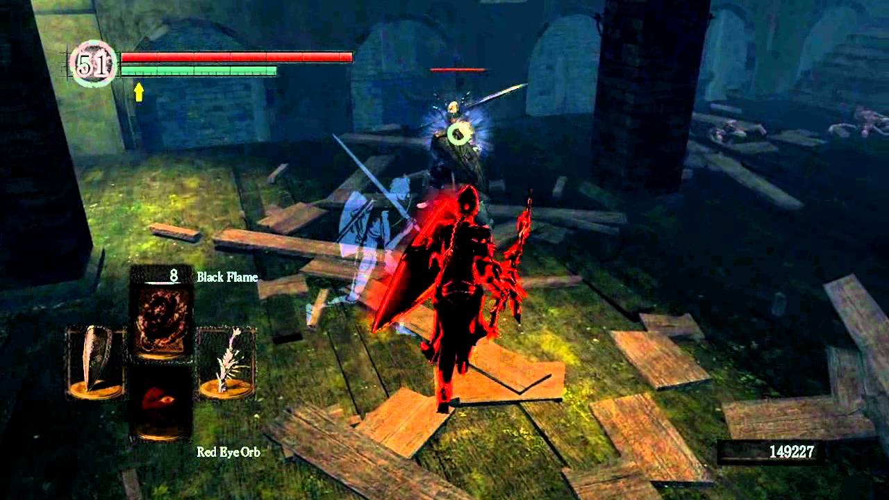 Dark Souls - Dark Wraith PvP (Lvl 28) - Time Wasting in the Depths ...