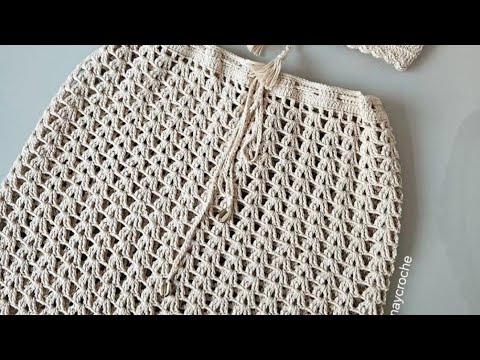 saia em crochê para iniciantes saia em crochê