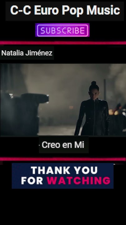 Natalia Jimenez -Creo En Mi - #shortsyoutube #popmuisc #music # ...