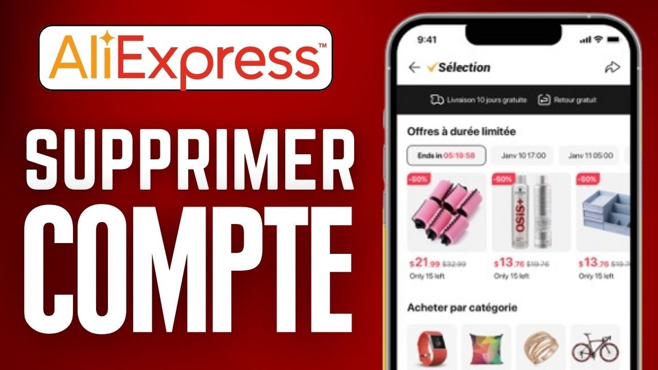 Comment Supprimer Un Compte Aliexpress ( FACILE ) - YouTube