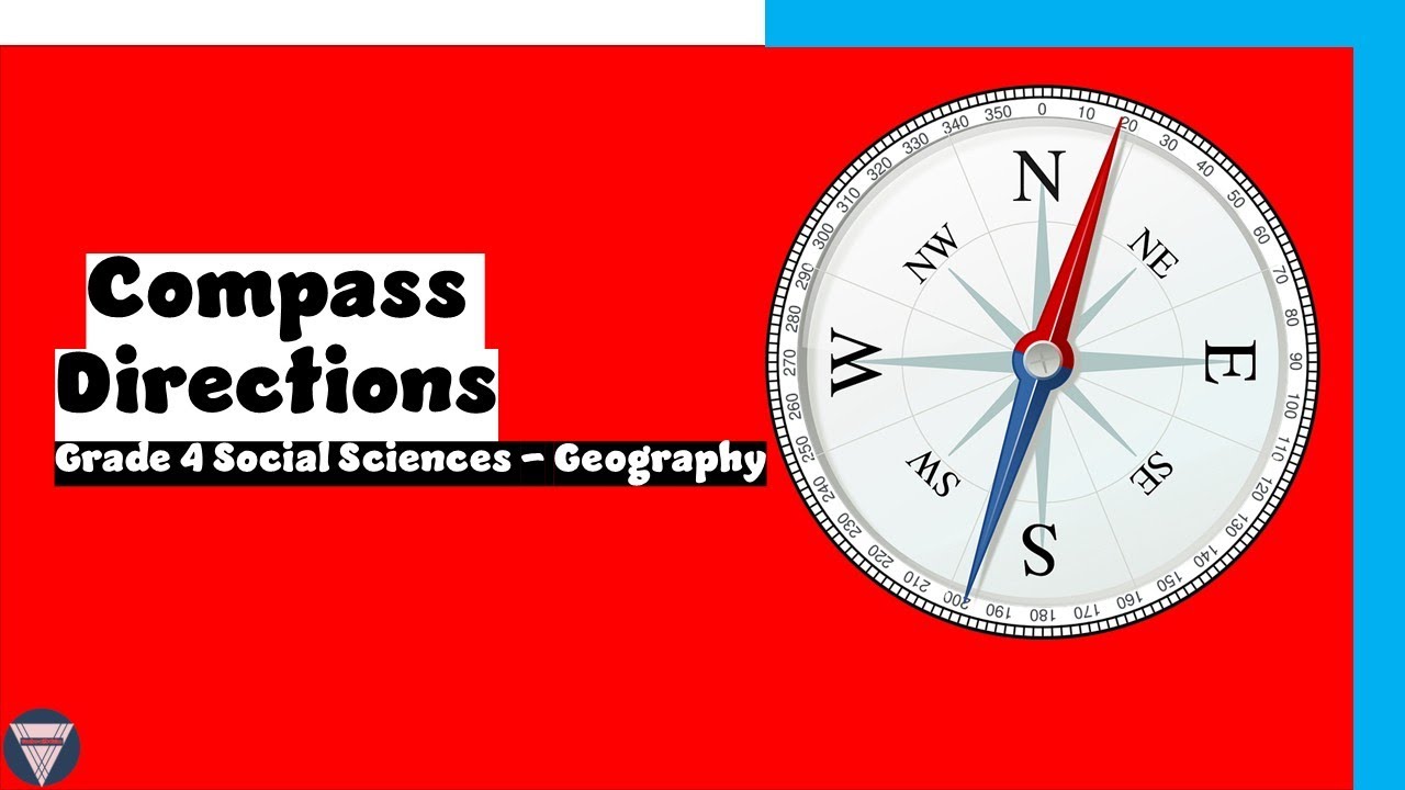 Compass Directions | North, South, East and West | Grade 4 Social ...