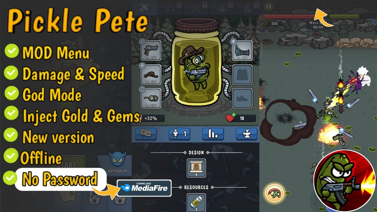 Pickle Pete : Survival MOD v2.14.8 New version | MOD Menu, Damage ...