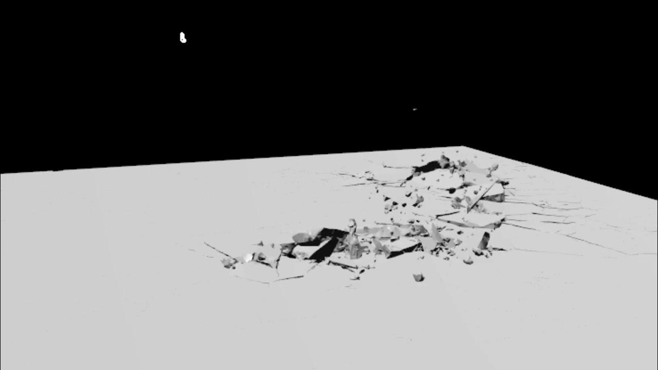 Ground Destruction (R&D) Houdini !! - YouTube