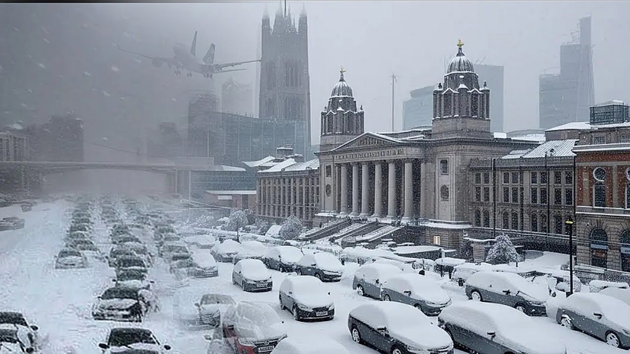 Mass chaos in the USA, a snowstorm paralyzes the entire city of New ...