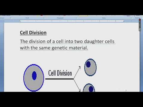 Cell division ...class 9 ,10 biology .... - YouTube