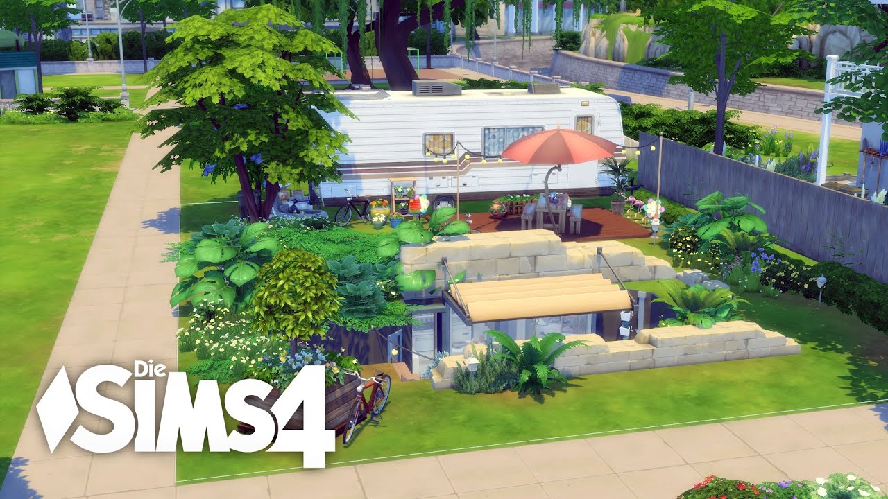 Die Sims 4 | Speed Build | Small Underground House - YouTube