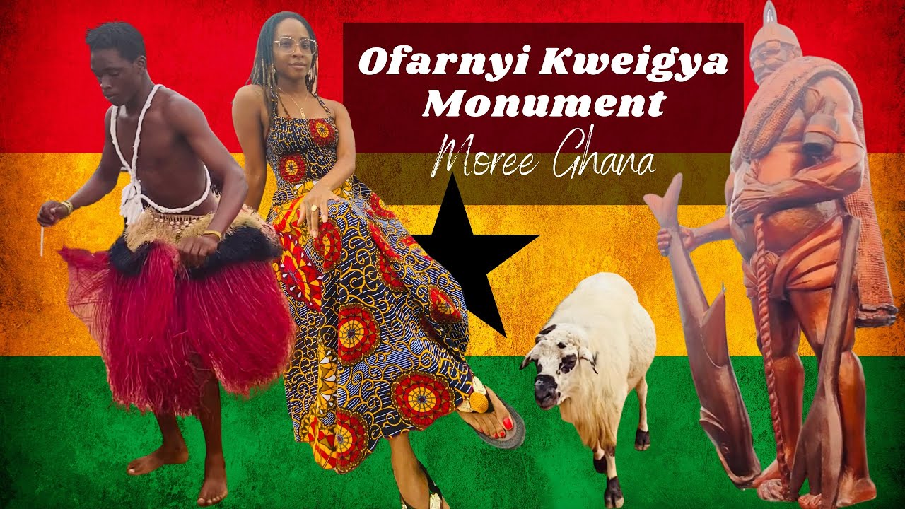 📍 Moree #Ghana | Unveiling Of The Ofarnyi Kweigya Monument | What a ...